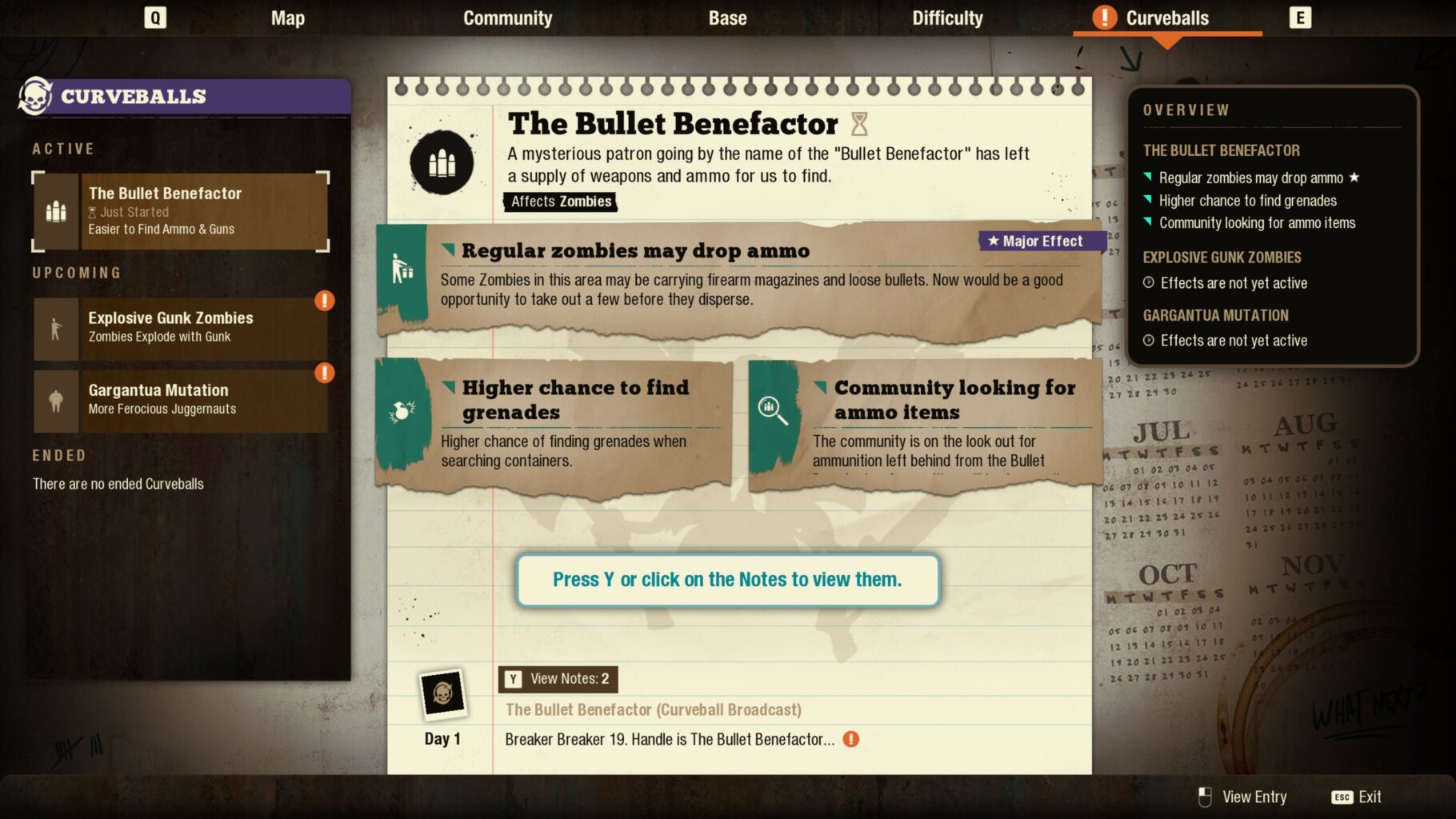 CURVEBALL is a whole new spin on the game - State of Decay